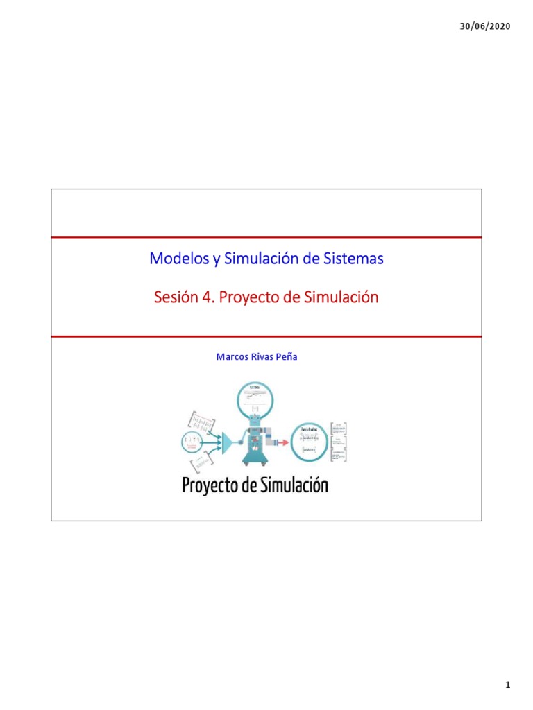 S4 - Proyecto de Simulación | PDF