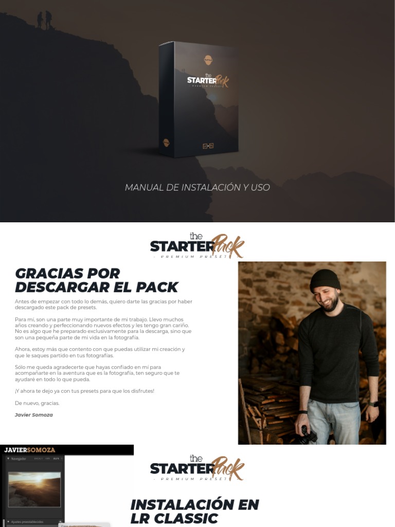 The Starter Pack - Instrucciones | PDF | Formato de imagen sin procesar ...
