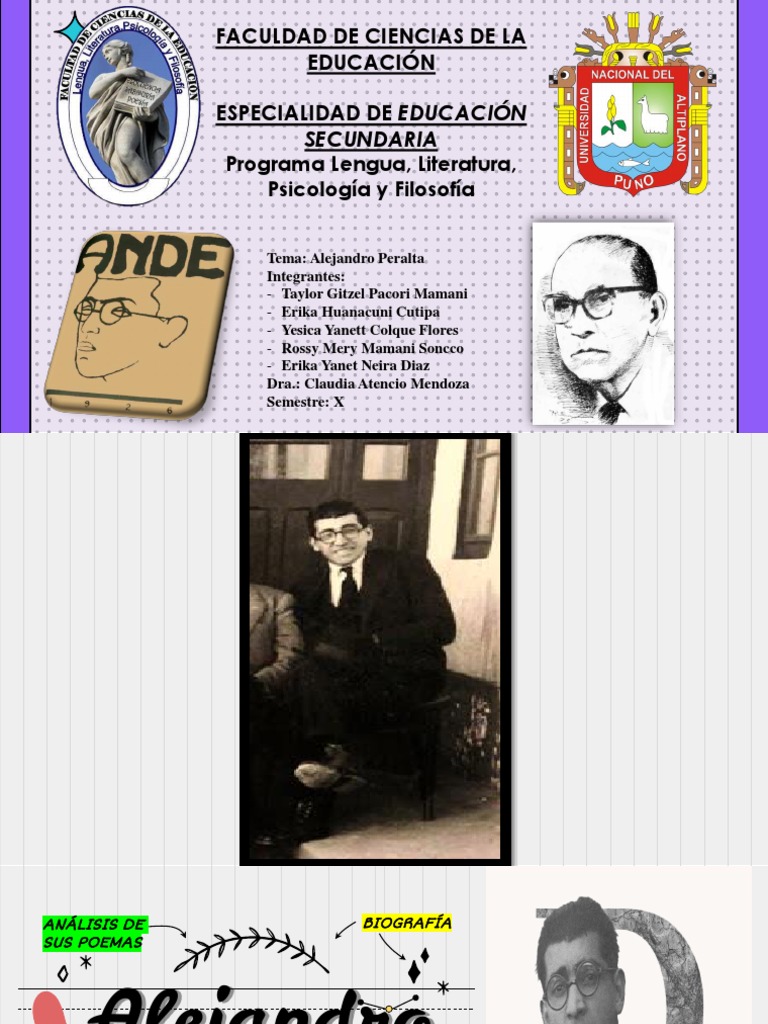 GRUPO 1 Alejandro Peralta Miranda | PDF | Perú | Vanguardia