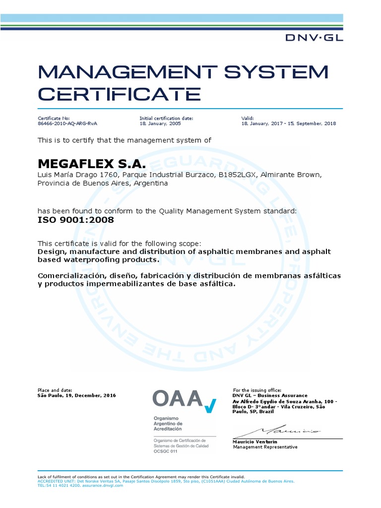 Iso 9001 | PDF