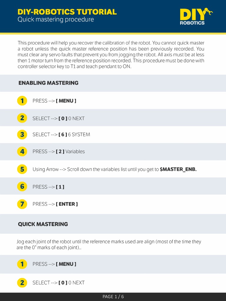 Quick Mastering Procedure PDF | PDF
