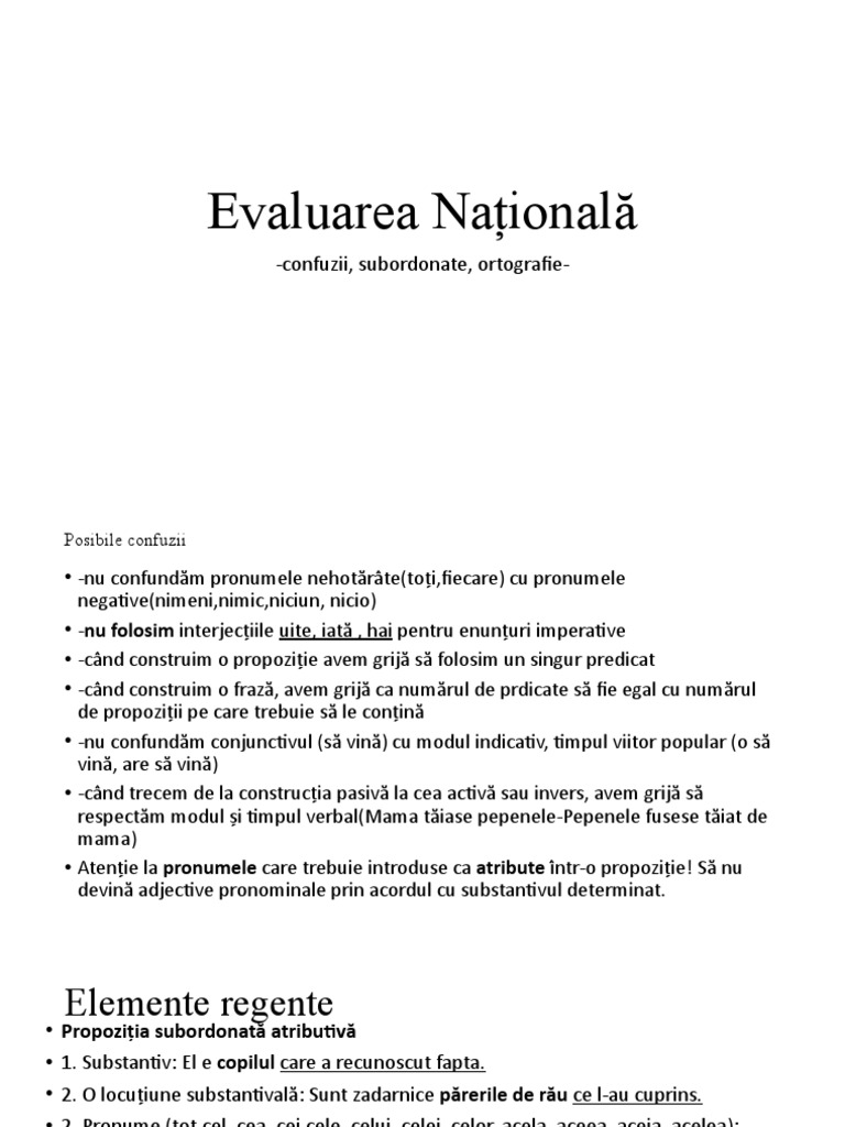 Evaluarea Națională-Partea A III-A | PDF