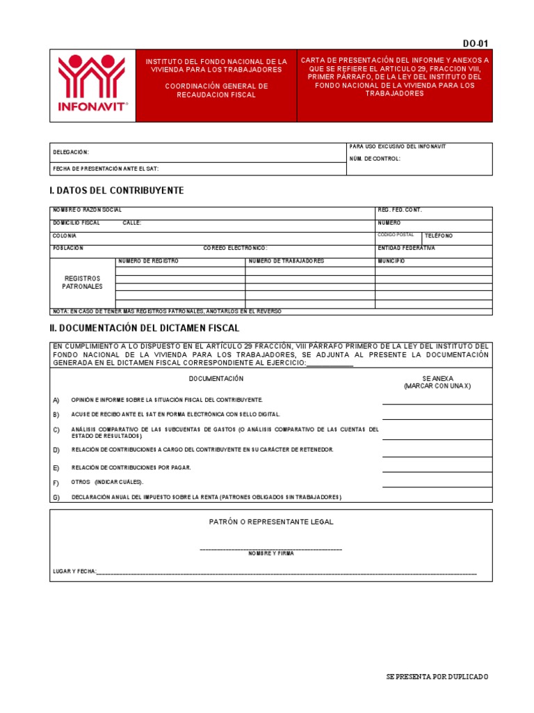 Carta de Presentación Informe Infonavit 2025 | PDF | Gobierno