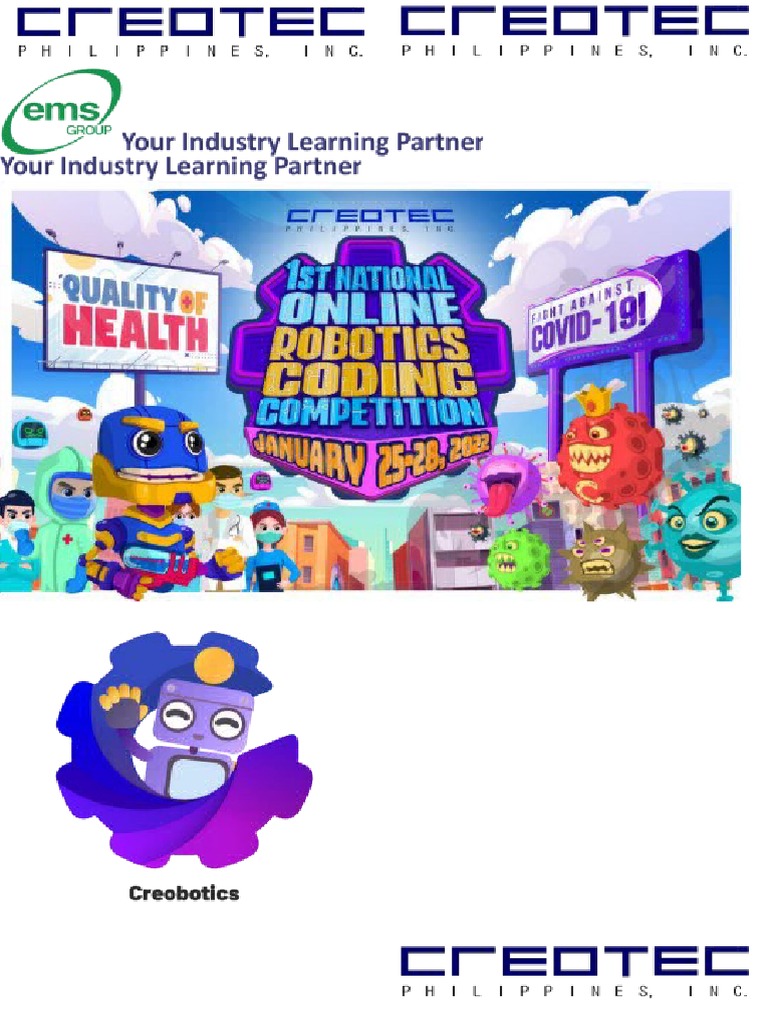 2022 1st Creotec National Online Robotics Coding Competition | PDF ...