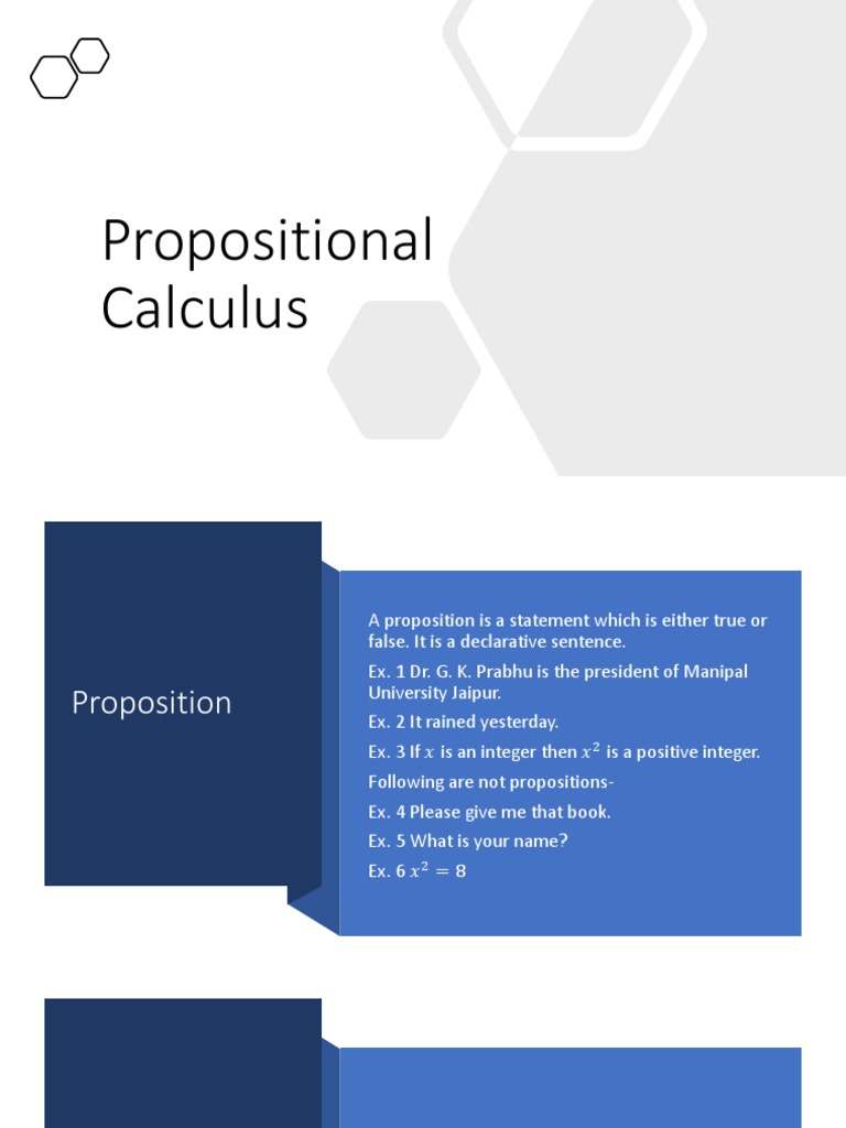Propositional-Predicate Calculus | PDF | Argument | If And Only If