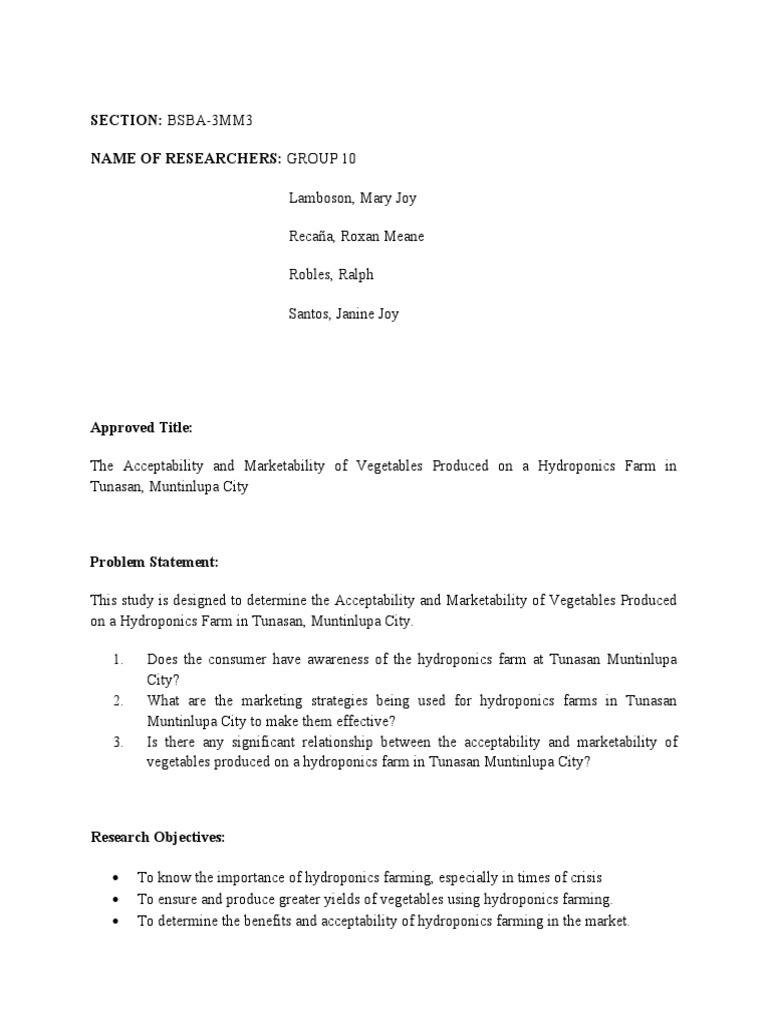 Group 10 Accomplishment Report | PDF | Hydroponics | Agriculture