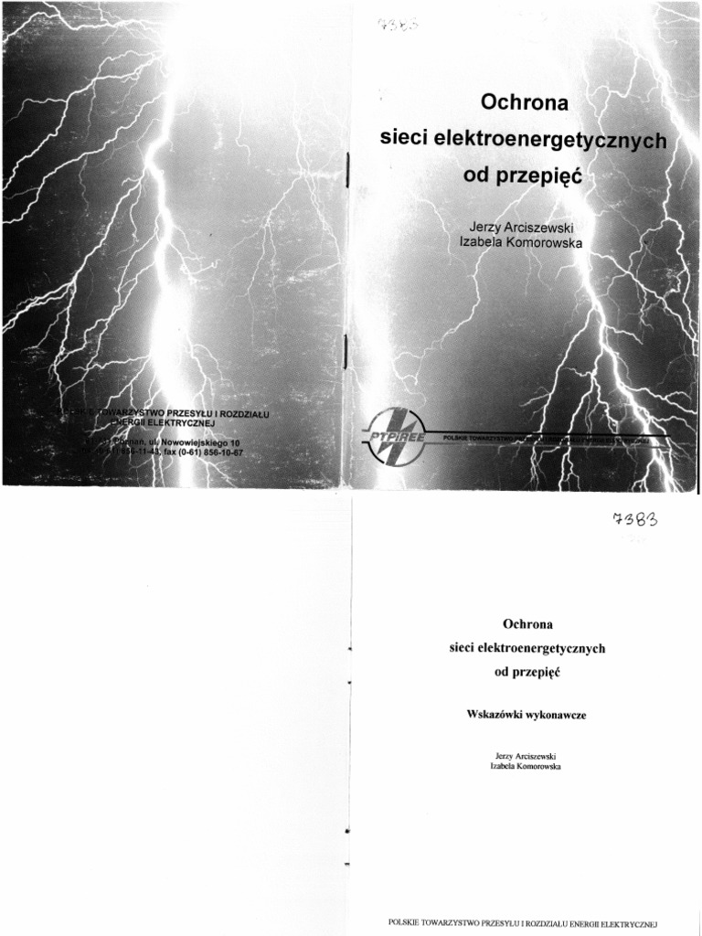 Ochrona Sieci Elektroenergetycznych Od Przepięć | PDF