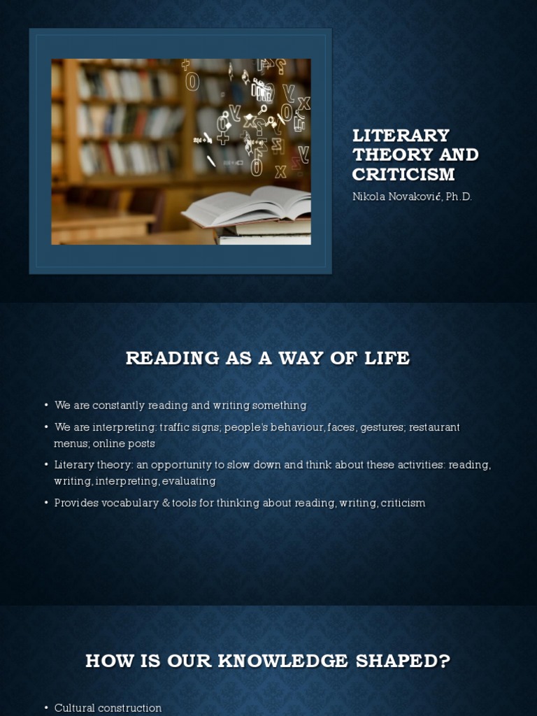 Literary Theory and Criticism Guide | PDF | Theory | Genre