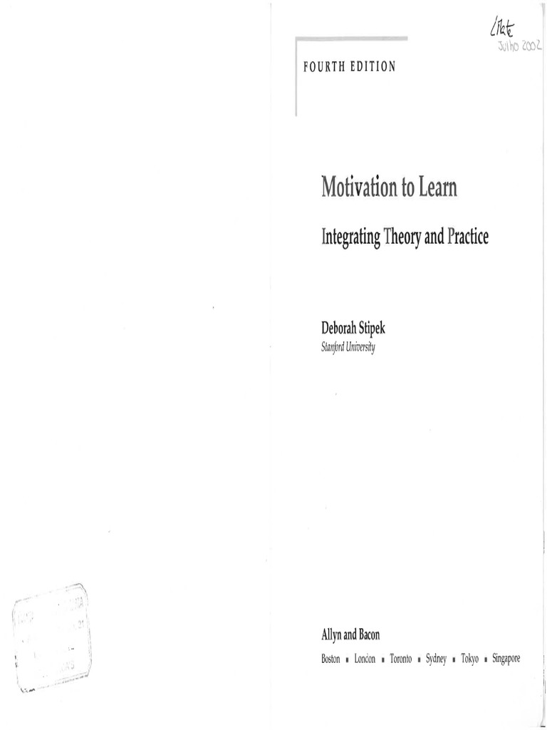 COMMUNICATING EXPECTATIONS Stipek 2002 | PDF