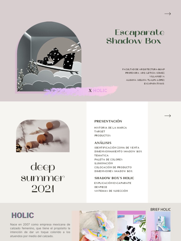 Copia de Escaparate Shadow Box | PDF