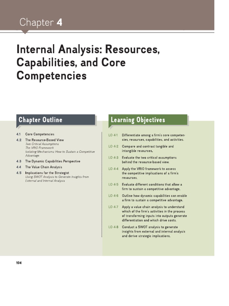 Rothaermel, F. Strategic Management 5e. Ch. 4 Ingles-1-25 | PDF