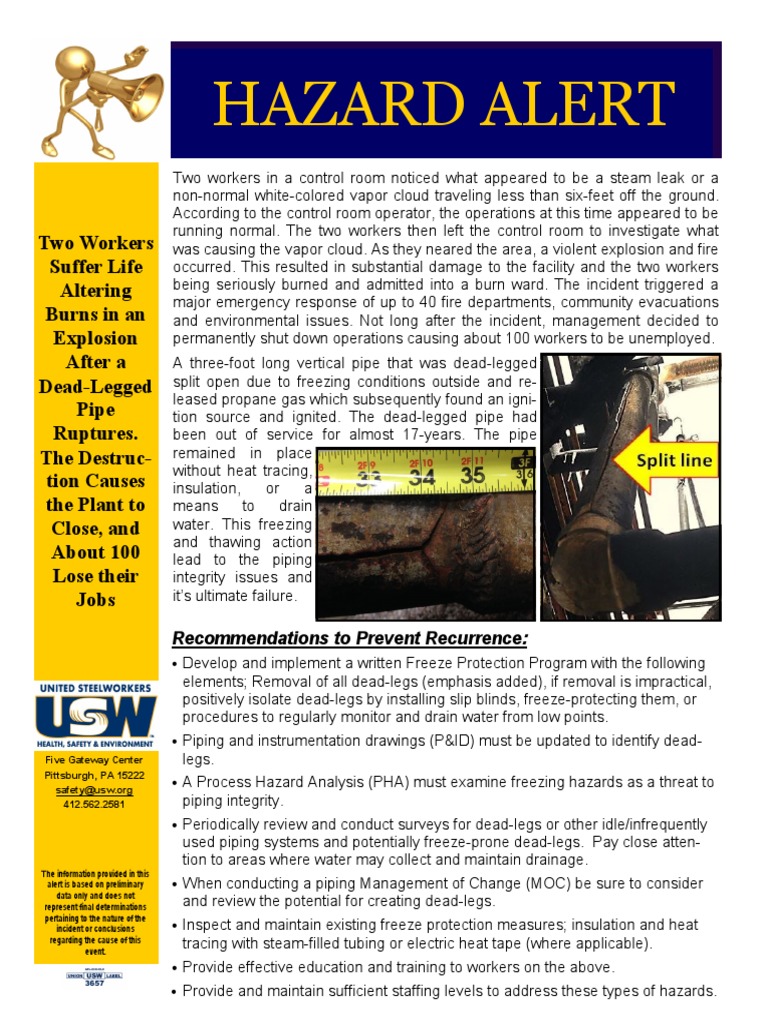 Dead Leg | PDF | Explosion | Safety