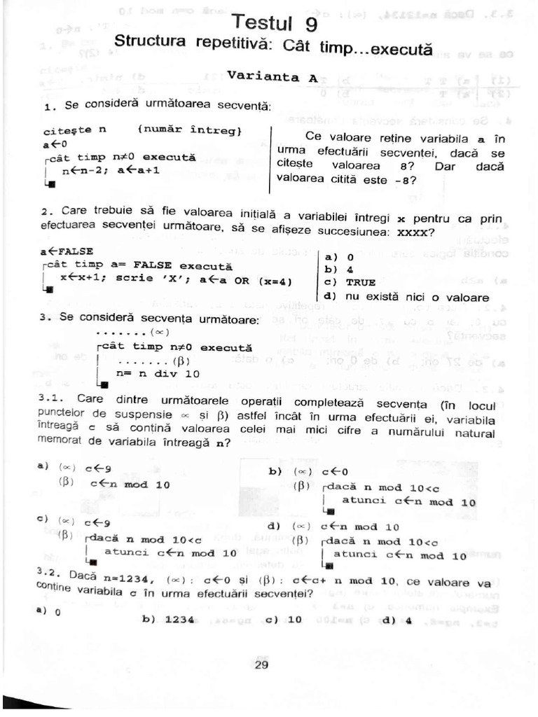 Structura CatTimp | PDF