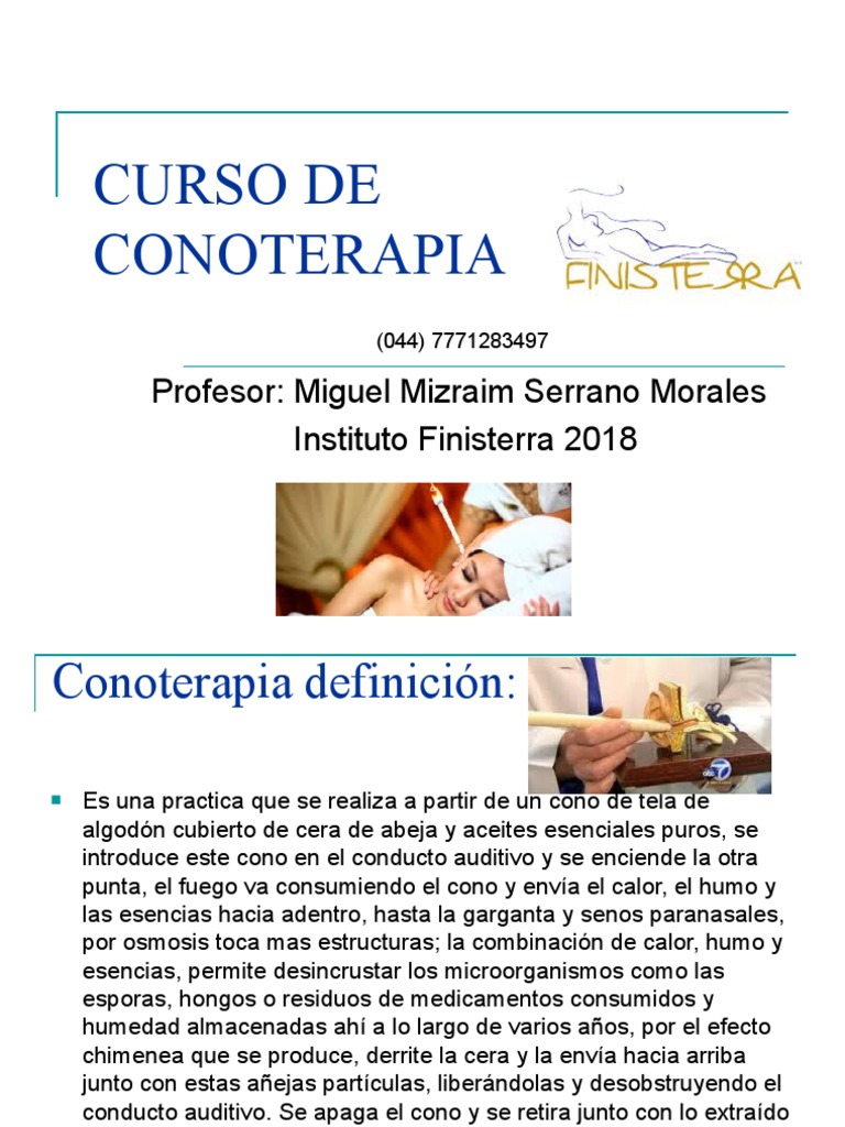 Curso de Conoterapia | PDF | Escuchando | Oído