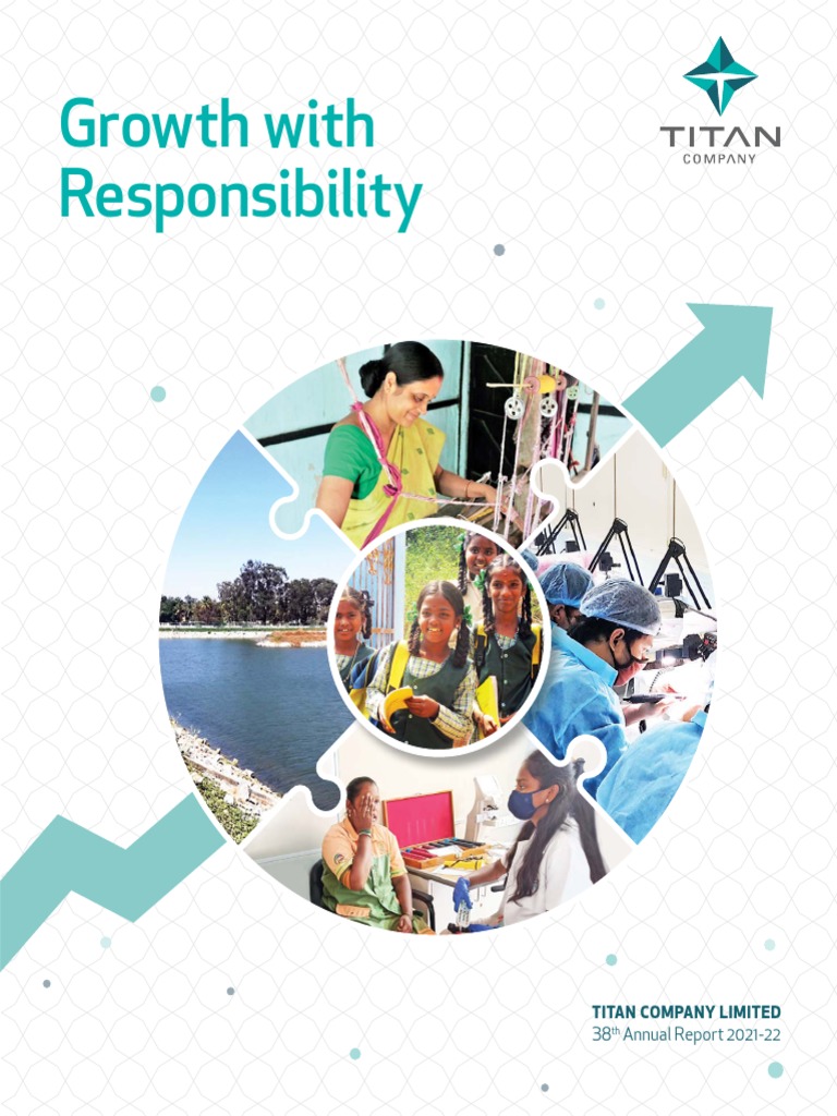 Titan AR 2021-22 | PDF | Brand | Corporate Social Responsibility