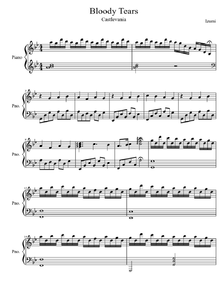Bloody Tears | PDF