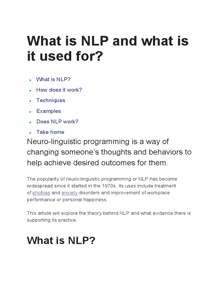 Research Notes NLP | PDF Research Notes NLP | PDF
