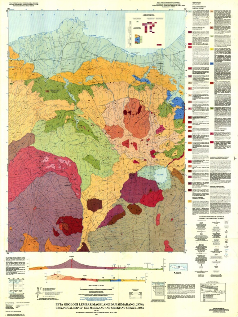 08 - Peta Geologi Skala 100.000 Lembar Magelang-Semarang1 | PDF