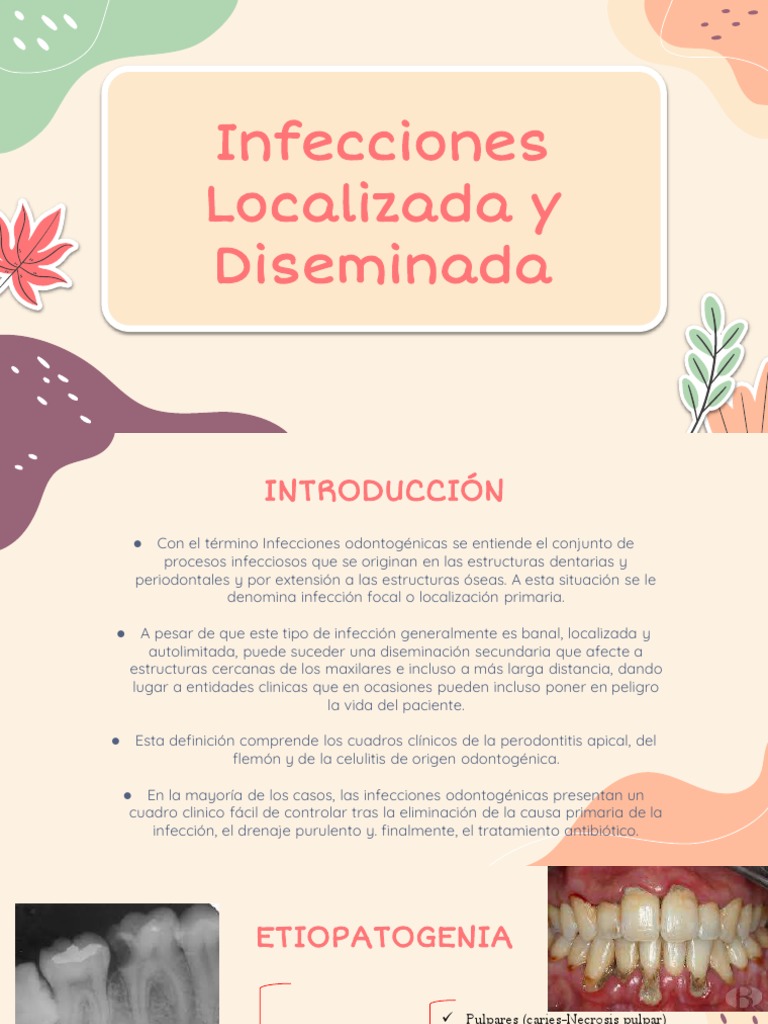Infecciones Localizada y Diseminada | PDF | Medicina | Especialidades ...