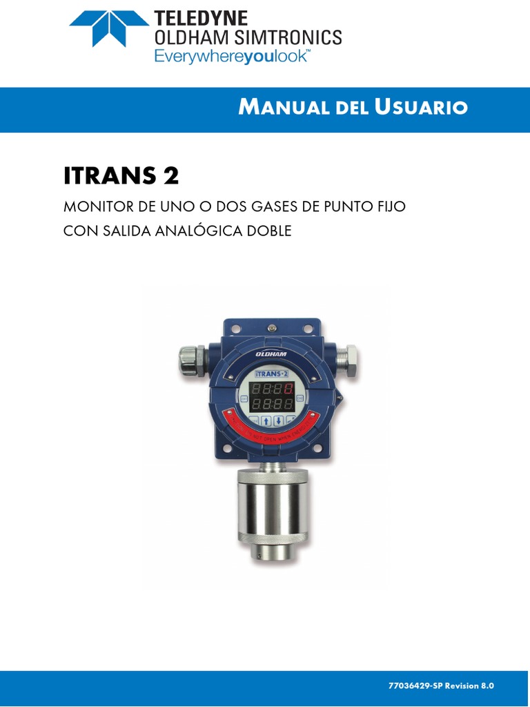 Itrans2 - User Manual - ES - Rev 8.0 | PDF | Relé | Electrónica