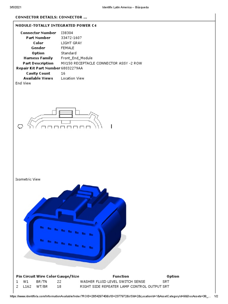 C4 Tipm WK 2012 | Download Free PDF | Electrical Connector | Electrical ...