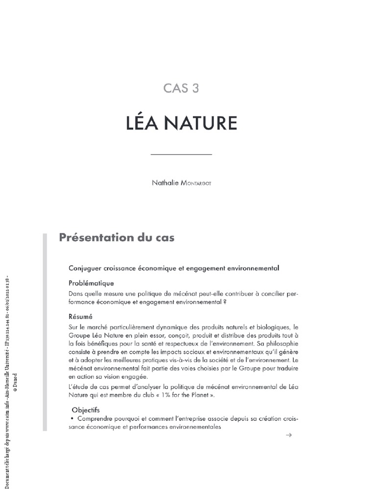 3 - Léa Nature | PDF