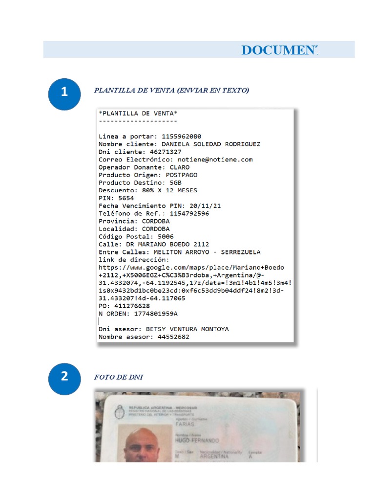 Reporte A Validación | PDF