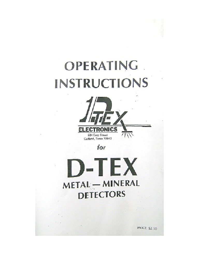 Dtex Manual | PDF