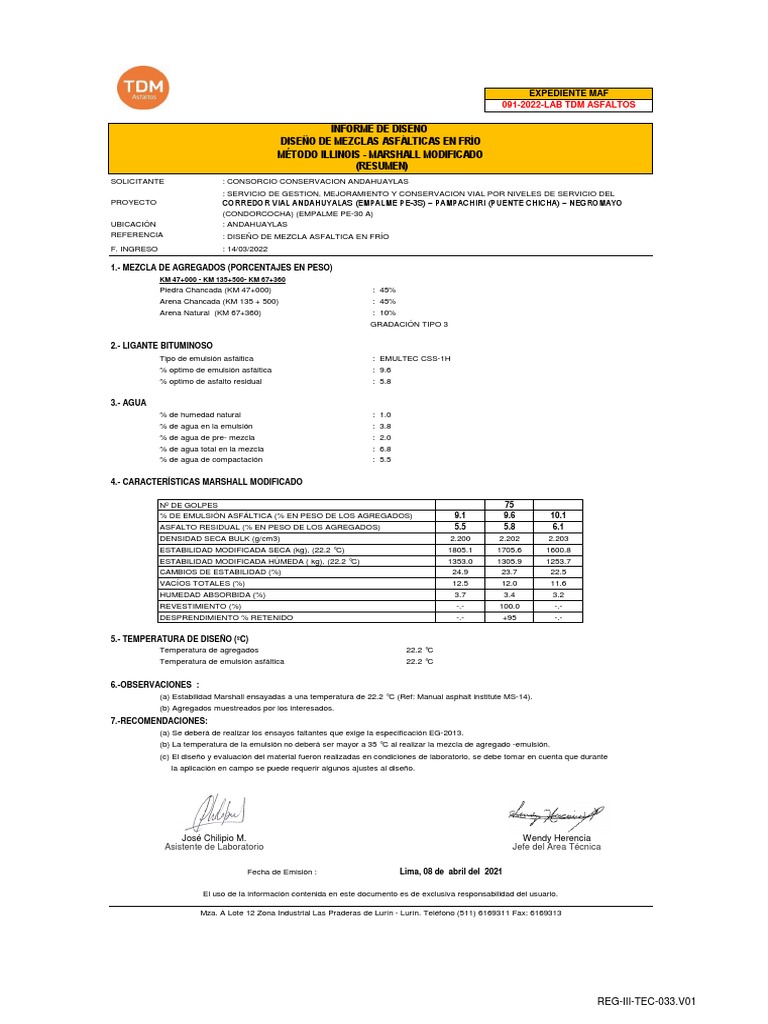 091.-Diseño-Cons. Conservacion Andahuaylas (Maf) 2 | PDF | Física Aplicada e Interdisciplinaria ...