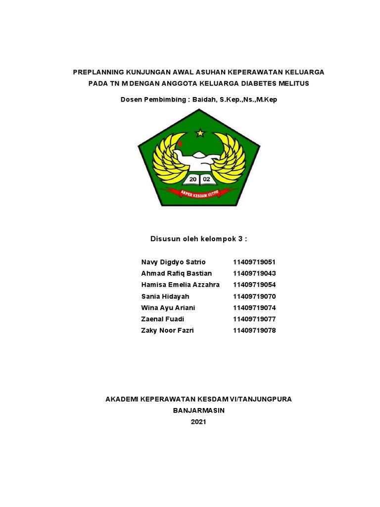 Format Preplanning Kel 3 Fixxx | PDF