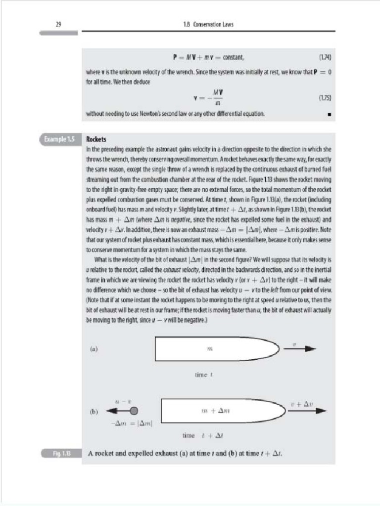 Rocket Motion | PDF