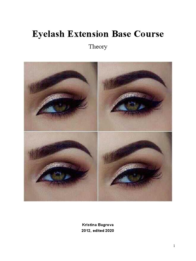 Eyelash Extension Training Manual | PDF
