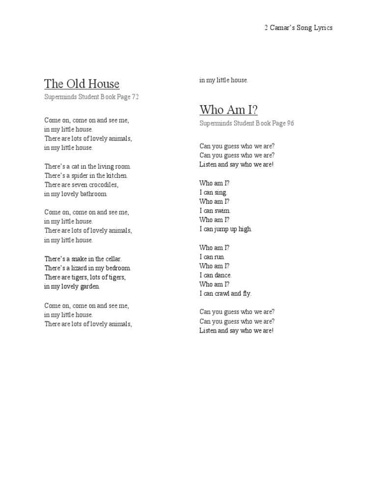 The Old House | PDF