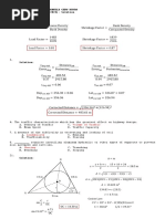 Refresher Psad Preboard Exam 2 | PDF | Beam (Structure) | Bending