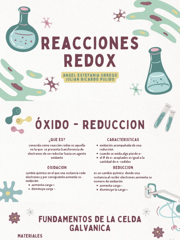 Presentacion Redox | PDF