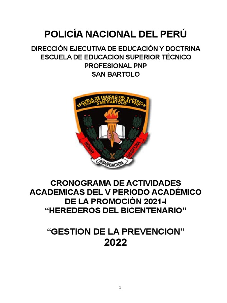Gestion de La Prevencion | PDF