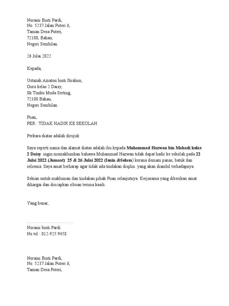 Noraini Binti Pardi | PDF