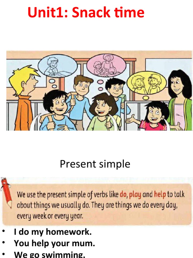 Unit1 Snack Time | PDF