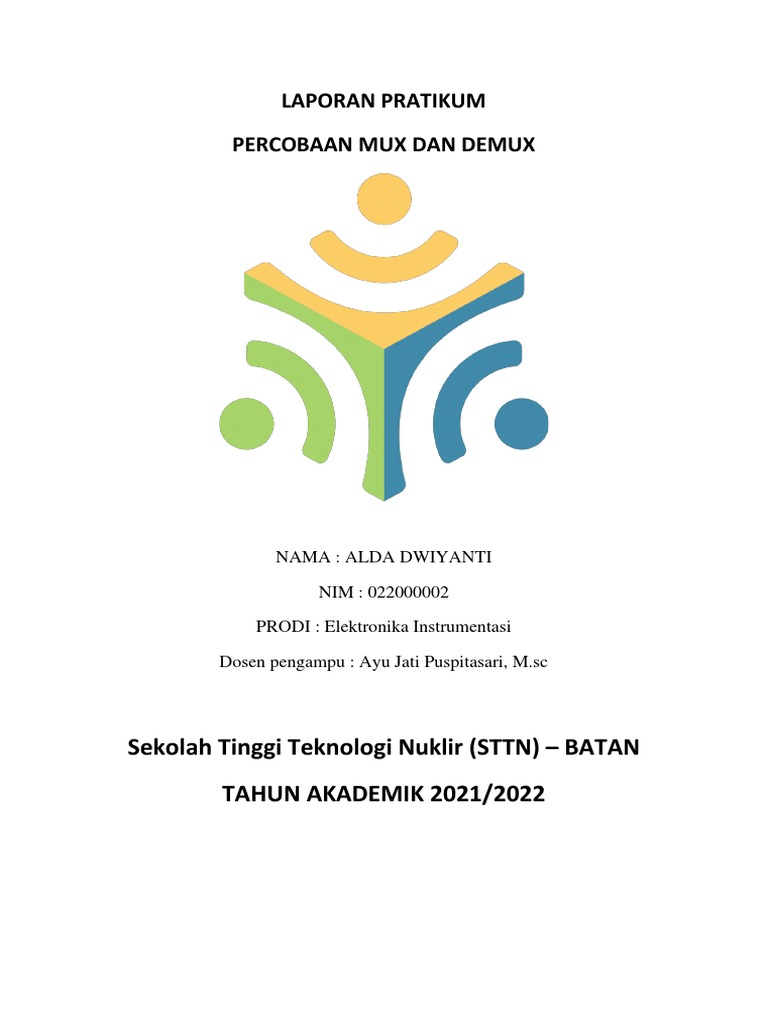 Laporan Praktikum MUX DEMUX | PDF
