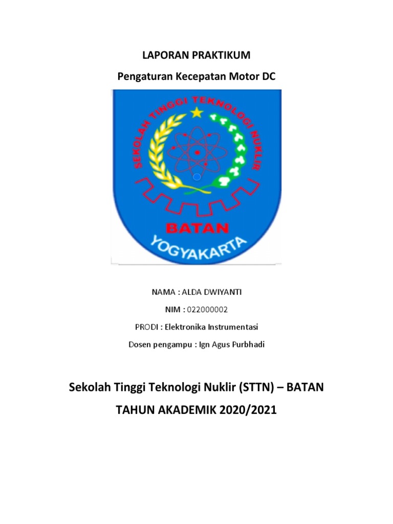 Pengaturan Kecepatan Motor Dc Pdf