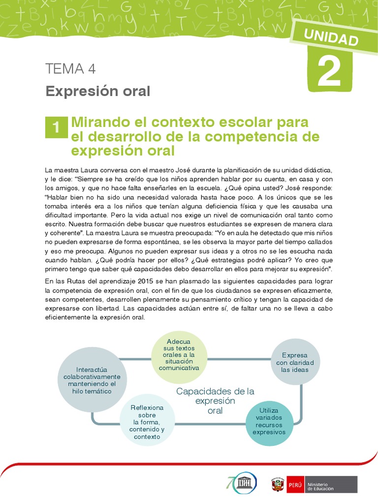 CICLO III - Comun - TEMA 4 | PDF | Aprendizaje | Comunicación