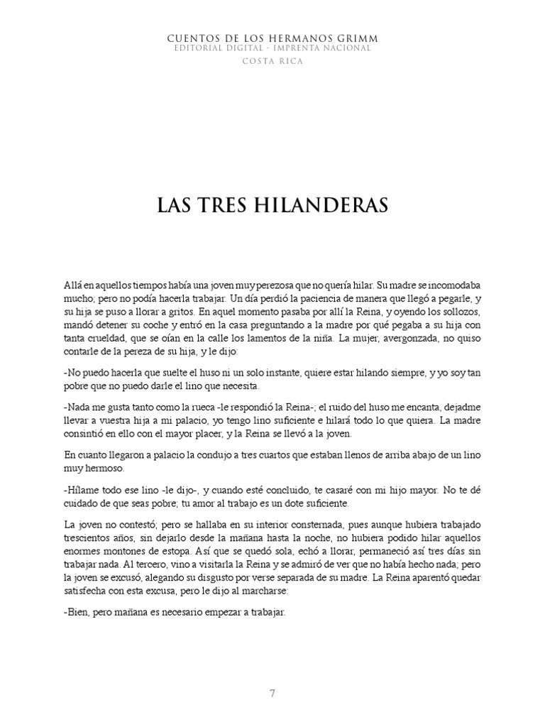 Las Tres Hilanderas | PDF