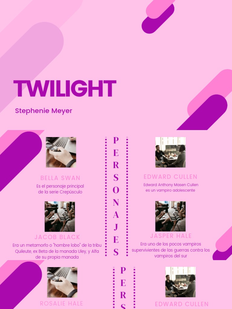Twilight | PDF | Crepúsculo (serie de novelas) | Novelas de fantasía contemporánea