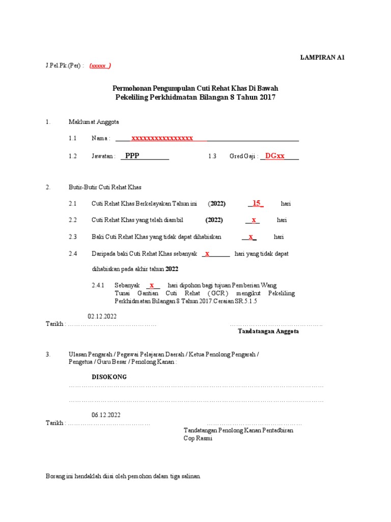 GCR 2021 - Lampiran A1 - Guru | PDF