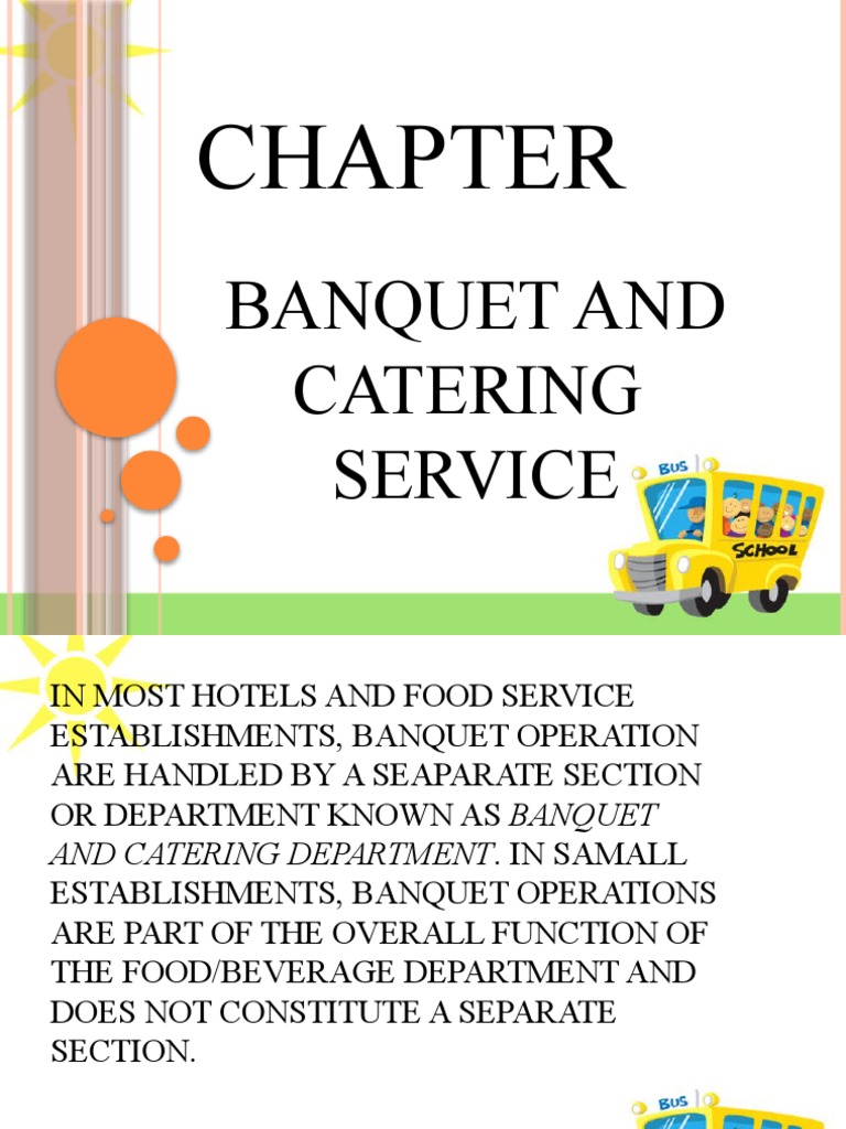Banquet and Catering Operations Guide | PDF | Waiting Staff | Sales