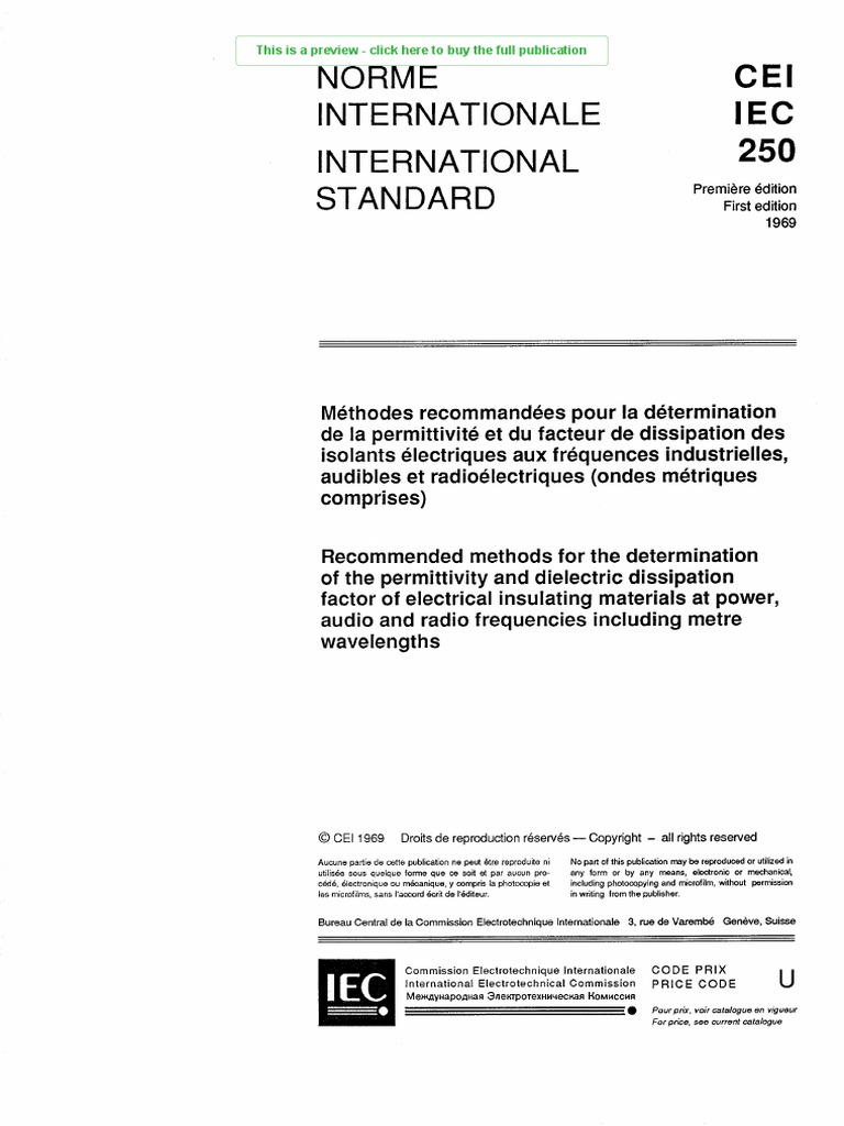 Iec 60250 | PDF