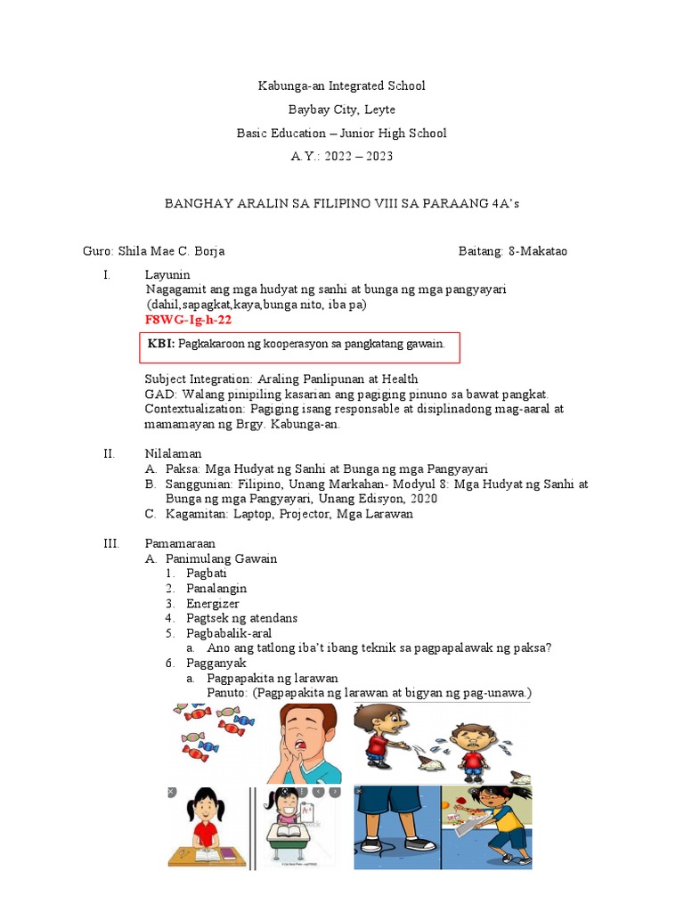 Q1 - 4as LP COT Final | PDF