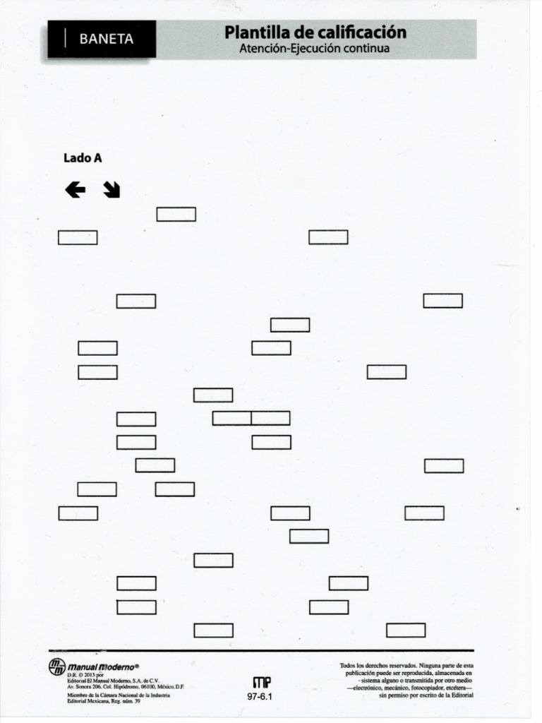 Baneta Plantillas de Calificacion - 000083 | PDF