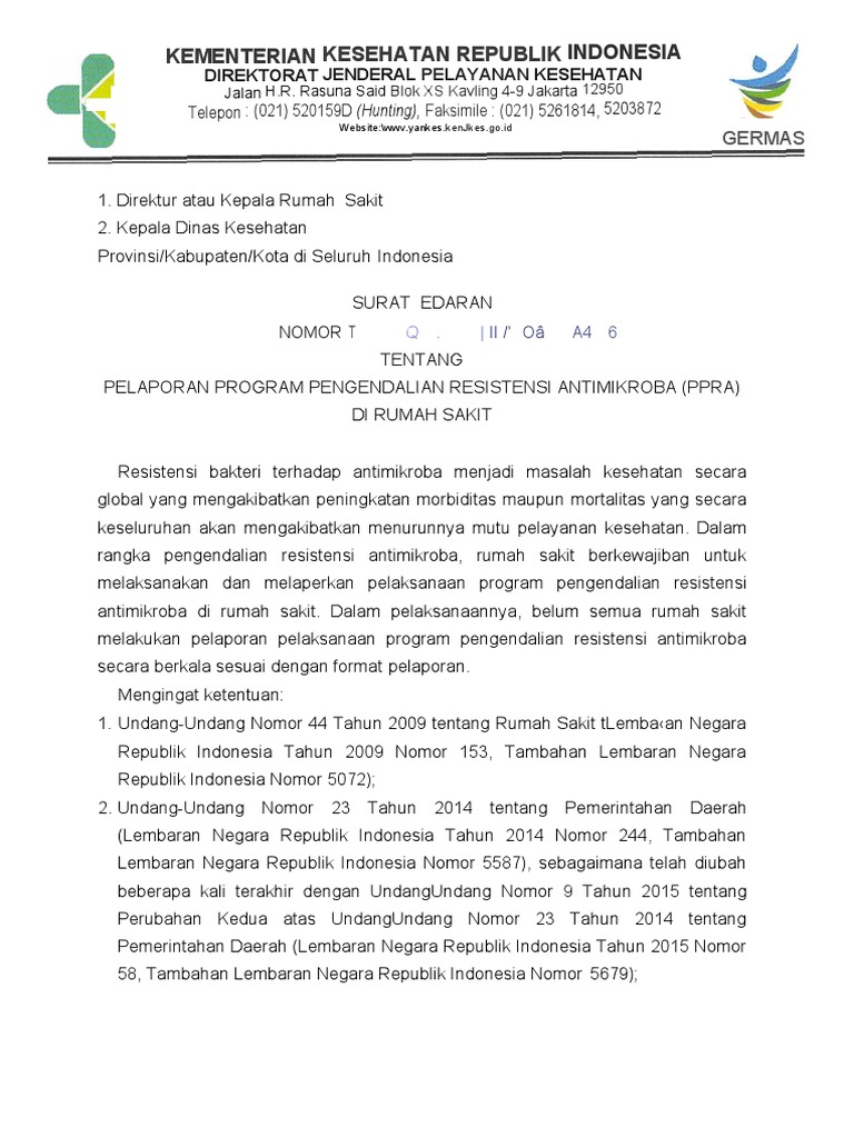 Pelaporan PPRA | PDF