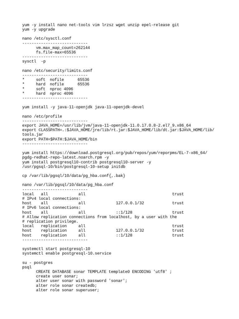 Sonar Installation | PDF | Internet Protocols | Network Layer Protocols